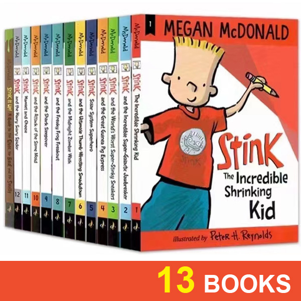 [Ready Stock] Stink Series by Megan McDonald (13 Books) | Shopee Malaysia