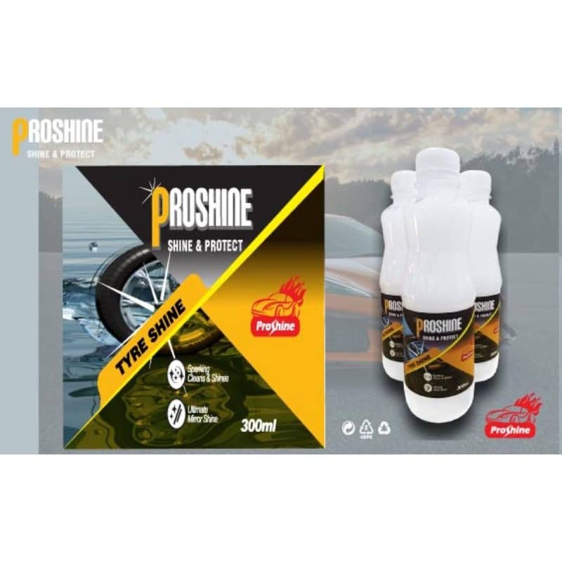 Proshine Tyre Shine Wax/Shine/Wax/Protect | Shopee Malaysia