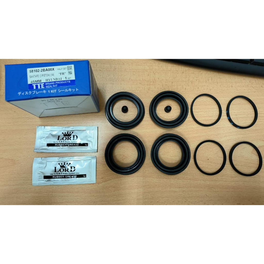 [ TTE ] = HYUNDAI SANTAFE (2 PISTON) (X4) [ FRT ] [ DISC BRAKE KIT ...