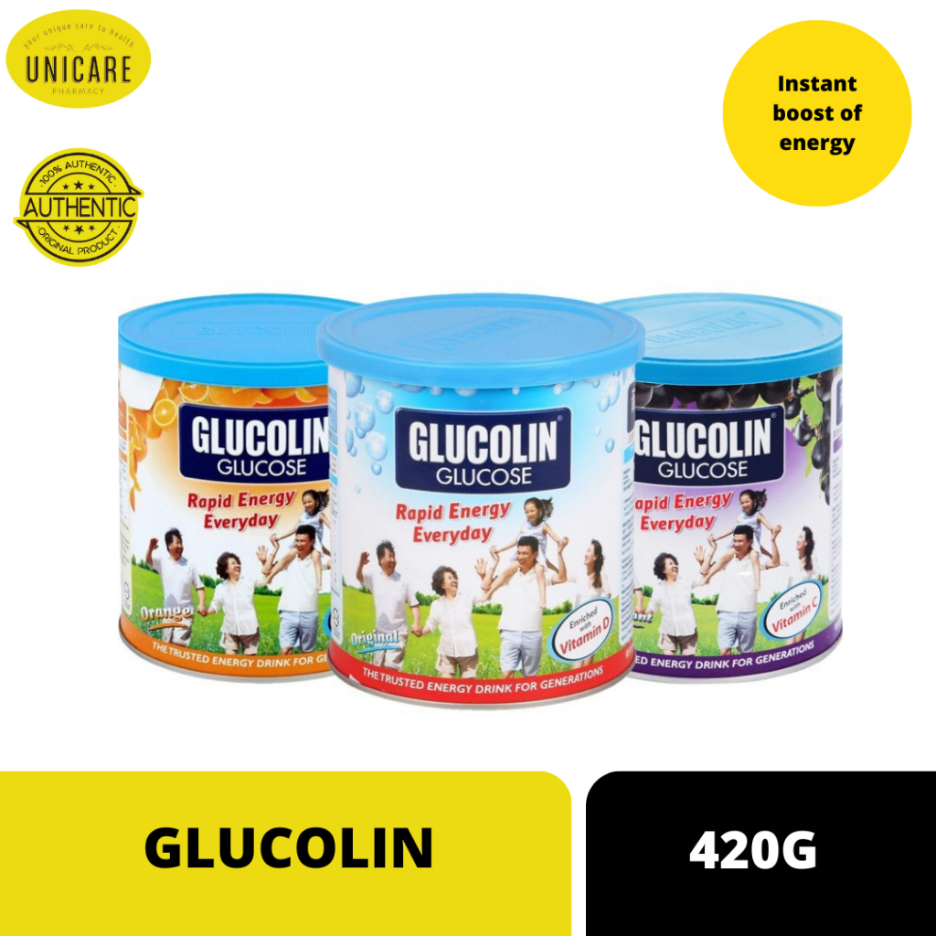 GLUCOLIN 420G (ORIGINAL/ORANGE/BLACKCURRANT) | Shopee Malaysia