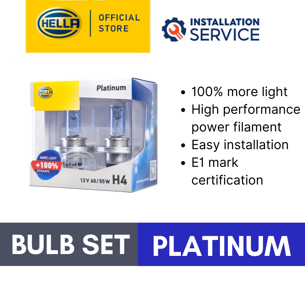 HELLA Platinum Bulb Range (2 bulbs) - brand warranty - free ...