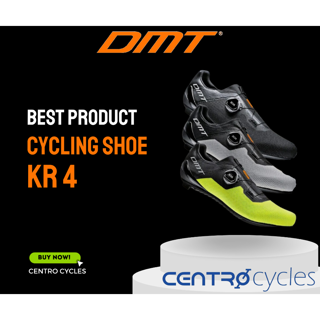 Kasut Basikal Jalan Raya | Road Cycling Shoe - DMT KR4 (Buatan Itali ...