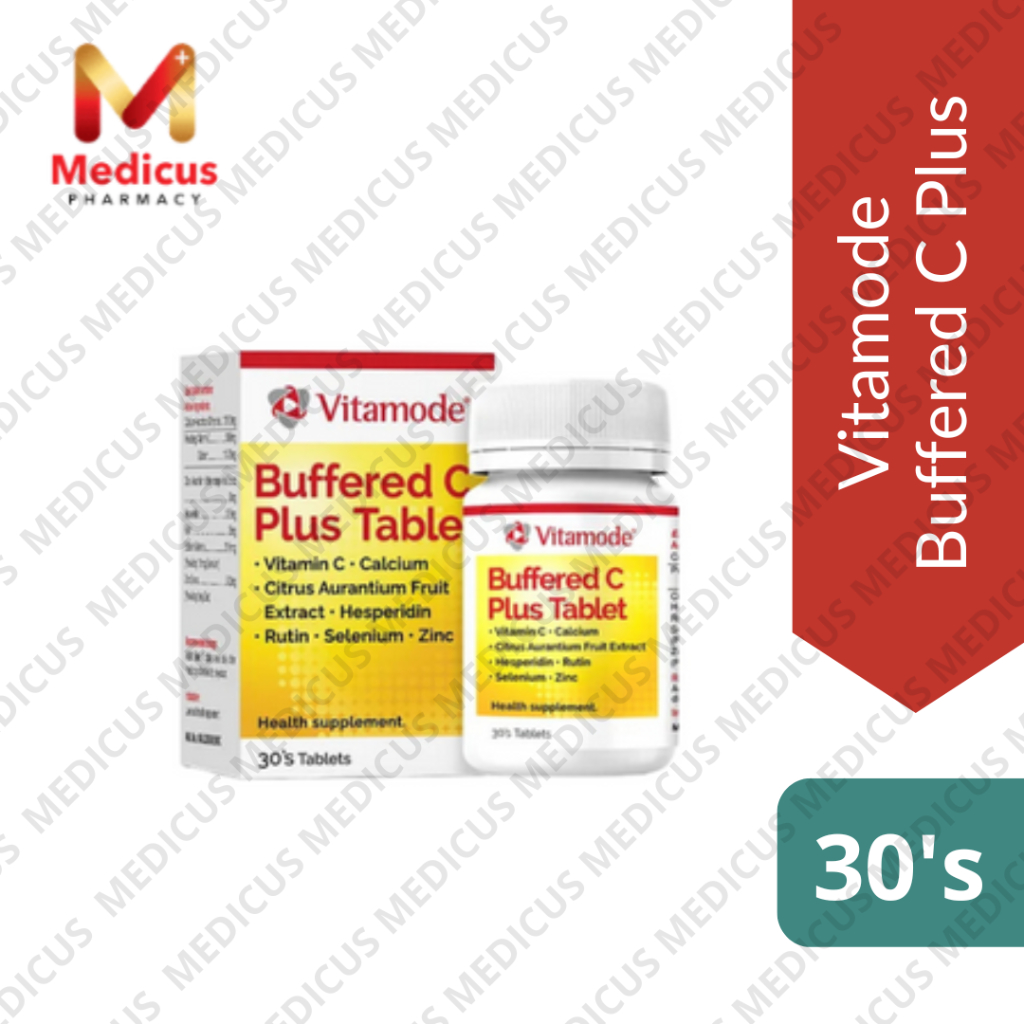 Vitamode Buffered C Plus Tablet 30's | Shopee Malaysia