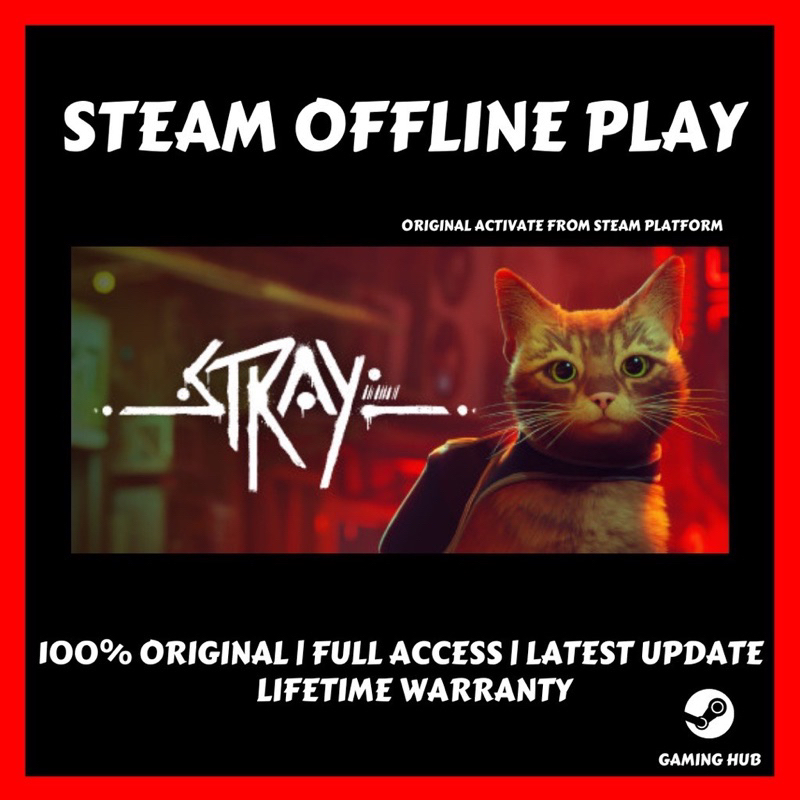 Stray Steam Offline Game - Full DLC & Lifetime Guarantee | Shopee Malaysia