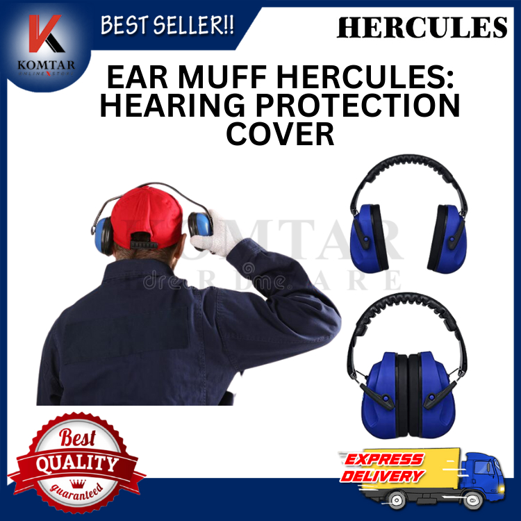 EAR MUFF HERCULES - Hearing Protection Cover | Shopee Malaysia