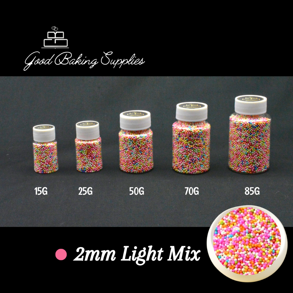 HALAL NEW Rainbow Cake Sprinkles / Gula Hiasan Gula Manik Kek Roti ...