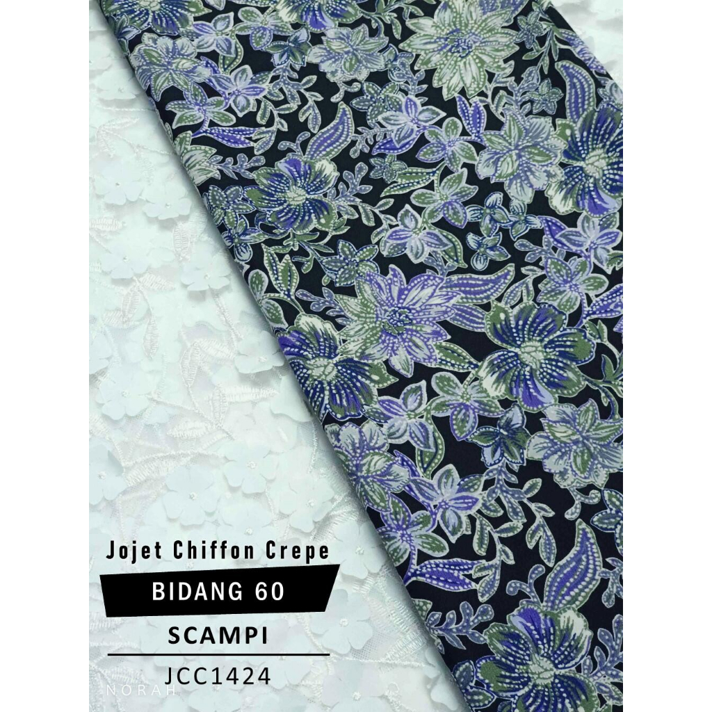 READY STOCK!! KAIN PASANG VIETNAM JOJET CHIFFON CREPE IRONLESS | Shopee Malaysia