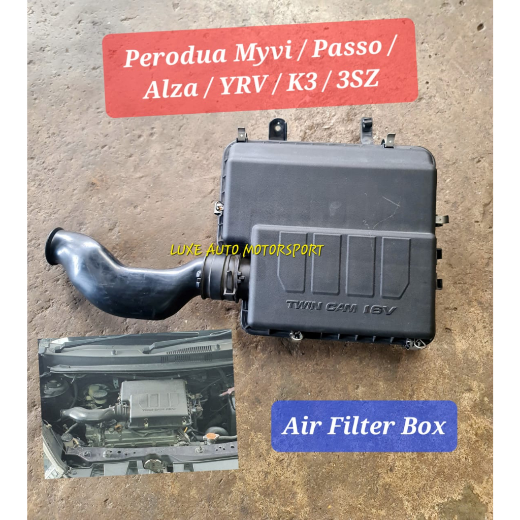 Original Used Myvi 1.3 1.5 Air Cleaner Filter / Air Filter Box (Passo ...