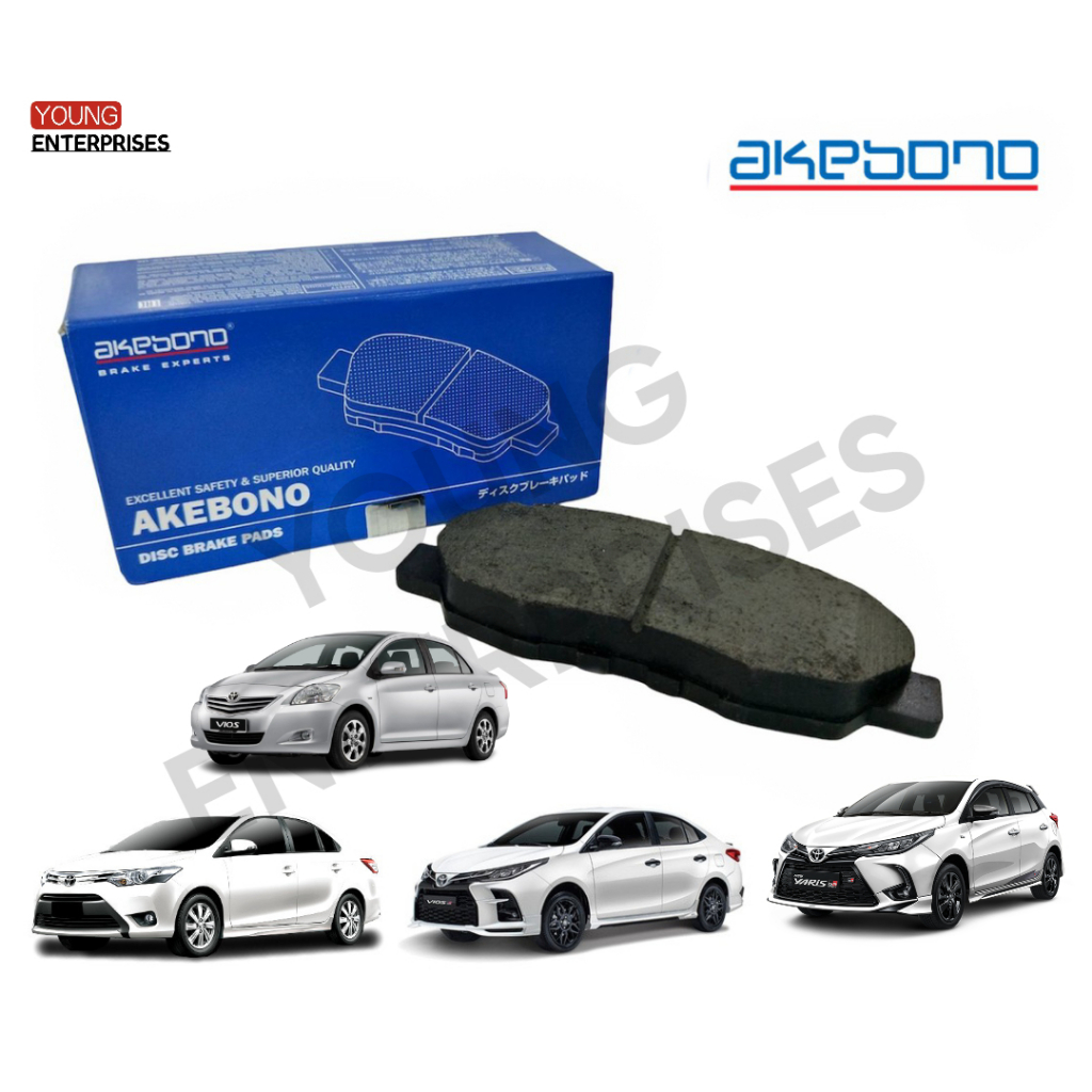 AKEBONO JAPAN DISC PAD FRONT VIOS NCP93 NCP150 NSP151（*RR DISC*） G-SPEG ...