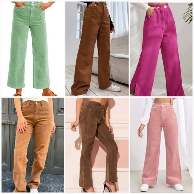 corduroy pants ( lock 4-6 helai ) | Shopee Malaysia