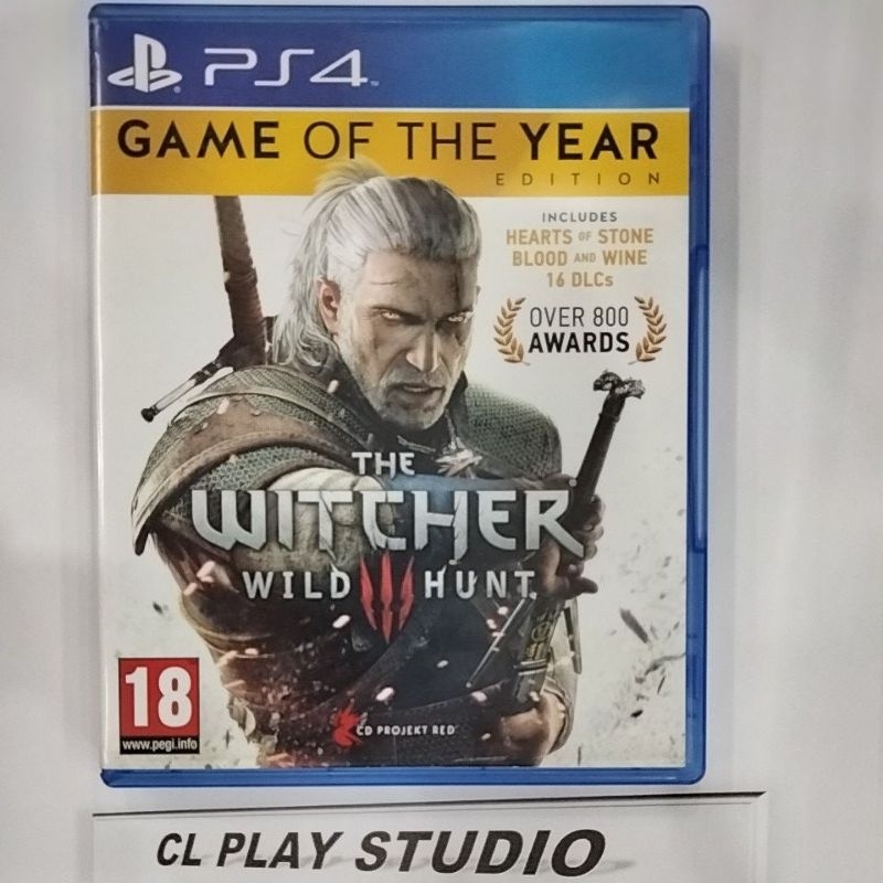 USED PS4 THE WITCHER 3 WILD HUNT GAME OF THE YEAR EDITION(ENG) | Shopee ...