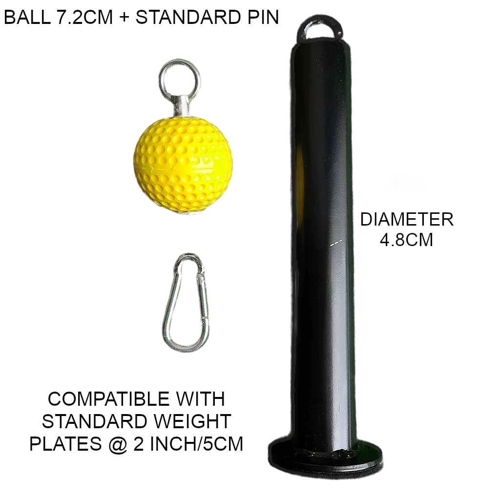 Grip Ball Pull Up Handle Clock Grip Finger Strengthener Arm Muscle ...