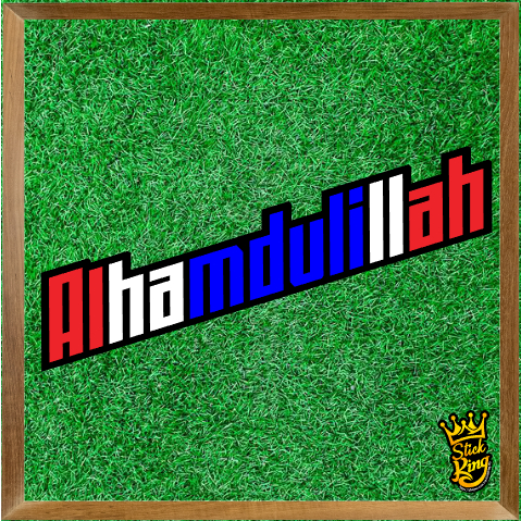 STIKER ALHAMDULILLAH (PRINTED STICKER) [READY STOCK] | Shopee Malaysia