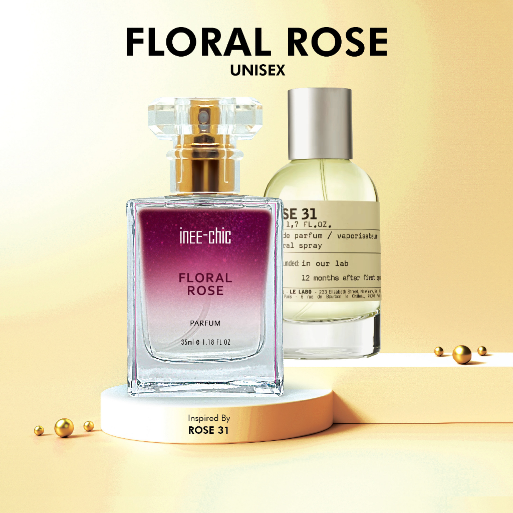 Floral Rose Body Perfume Parfum Grade By inee-chic | Shopee Malaysia