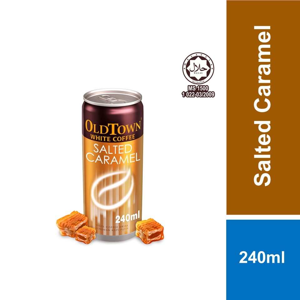 OLDTOWN White Coffee Salted Caramel Canned Drink 240ml | Shopee Malaysia