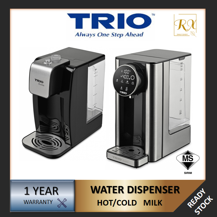 [BUBBLE WRAP] TRIO DIGITAL WATER DISPENSER 2.2L 2.9L BABY MILK 40 TEMP ...
