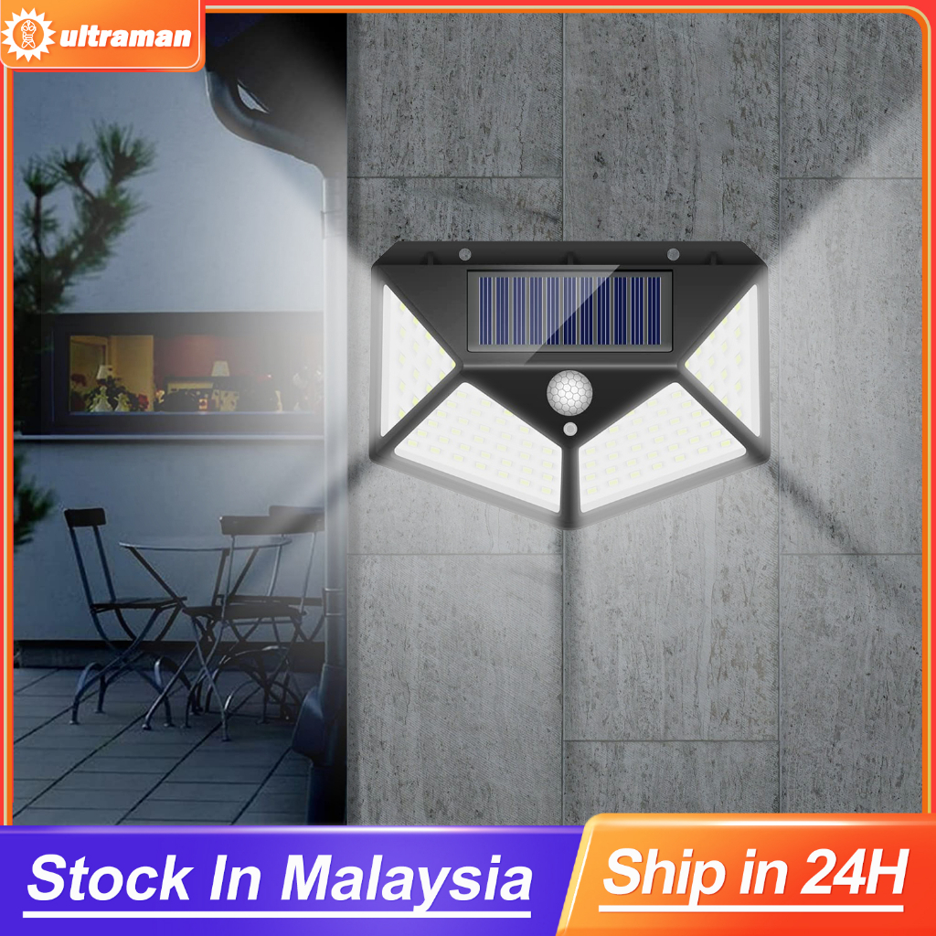 Ultraman Lampu Led Solar Outdoor Lighting Motion Sensor Light 3 Modes ...