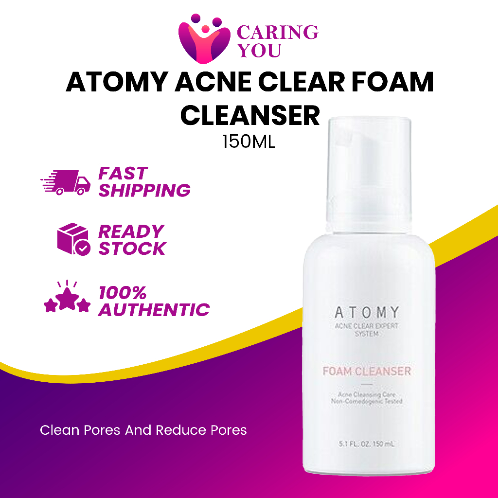 Atomy Acne Clear Expert System Foam Cleanser Face Wash Facial Wash ...