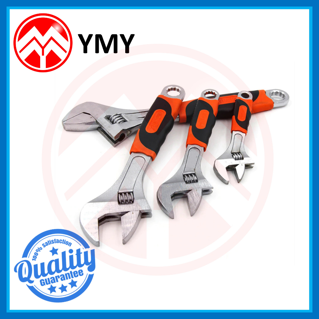 INSULATED ADJUSTABLE SPANNER Monkey Wrench Adjustable Angle Slide ...