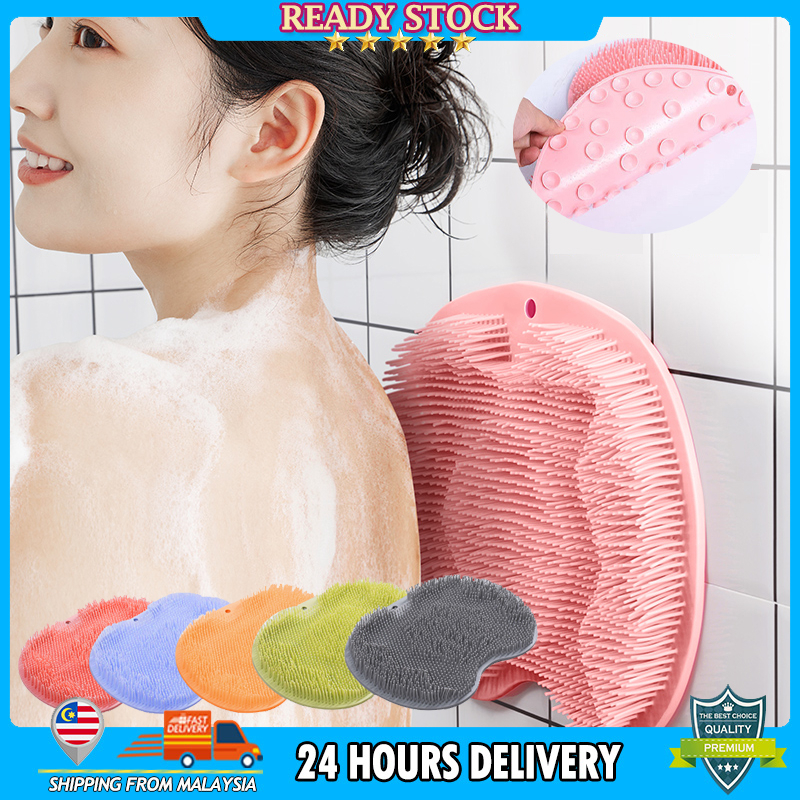 26cm*32cm Back Scrubber Exfoliating Body Brush Anti-slip Silicone Bath ...