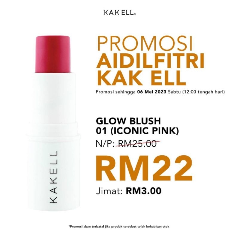 KAK ELL GLOW BLUSH (STICK BLUSHER) | Shopee Malaysia
