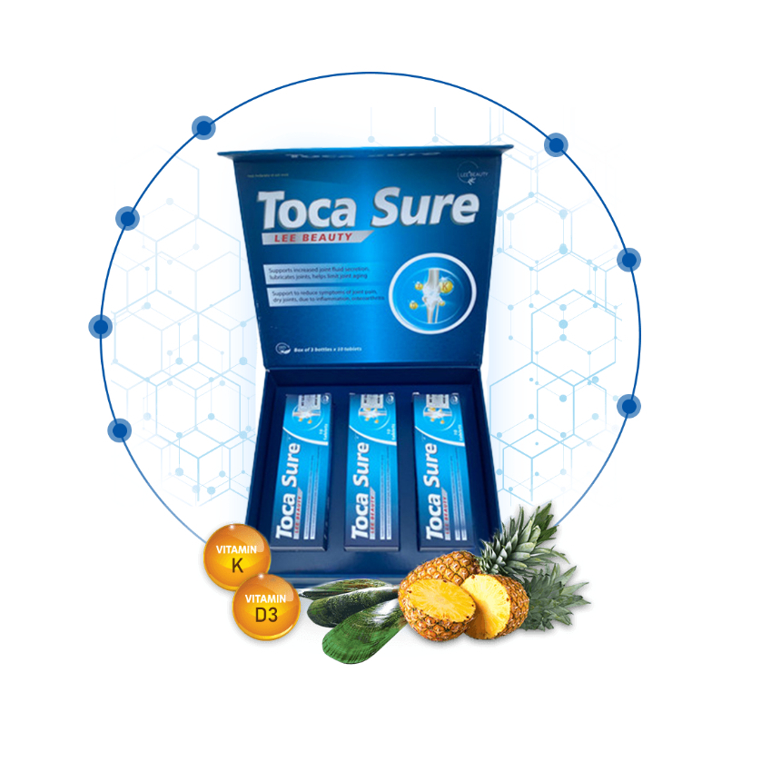 Combo 3 TOCA SURE Effervescent Tablets Supports Spine Degenerative Pain ...