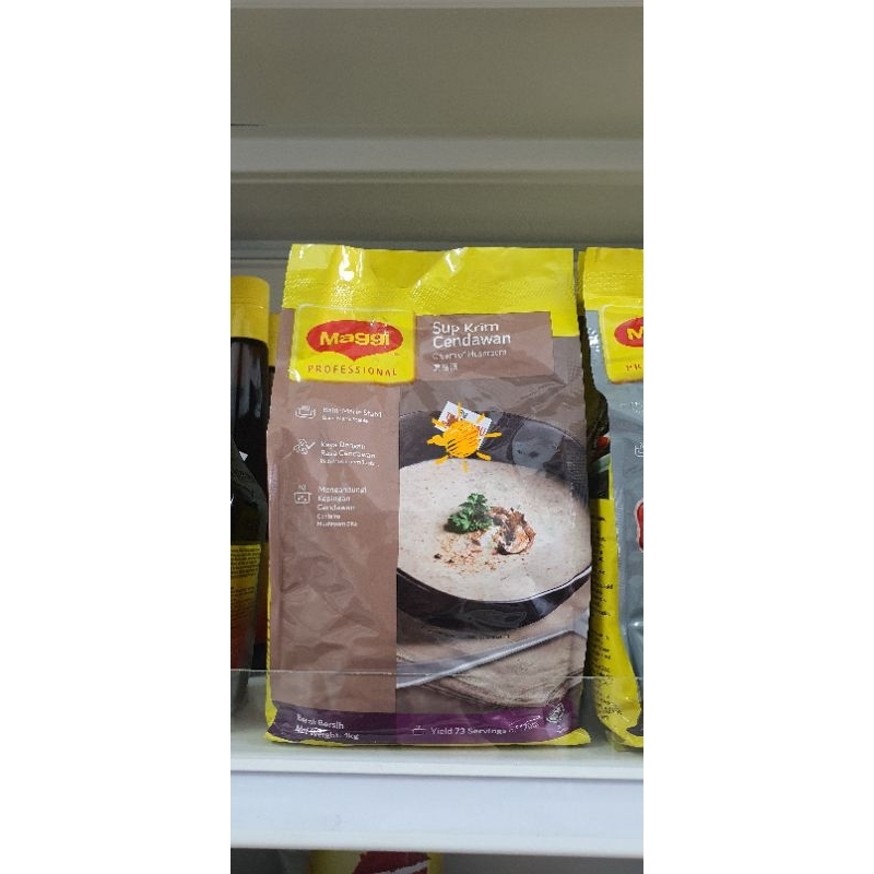 MAGGI SUP KRIM CENDAWAN mushroom soup powder 1kg | Shopee Malaysia