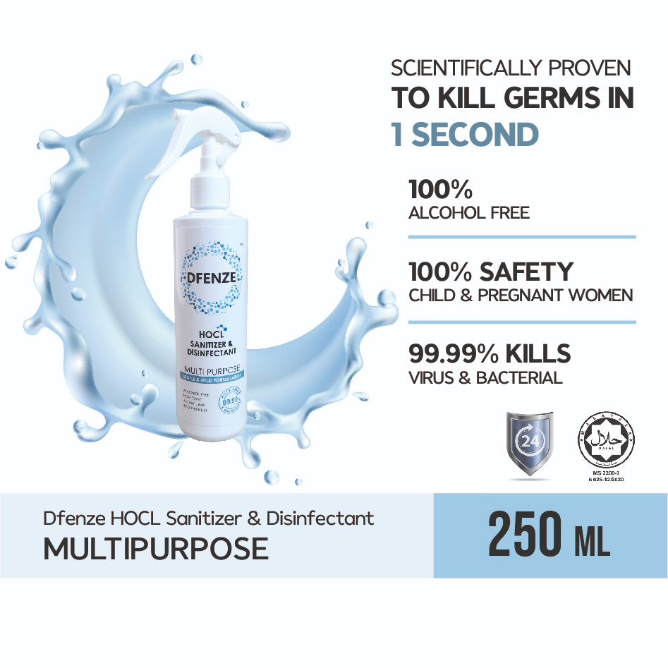 [Dfenze Official Store] Dfenze Hocl Sanitizer & Disinfectant Multi ...