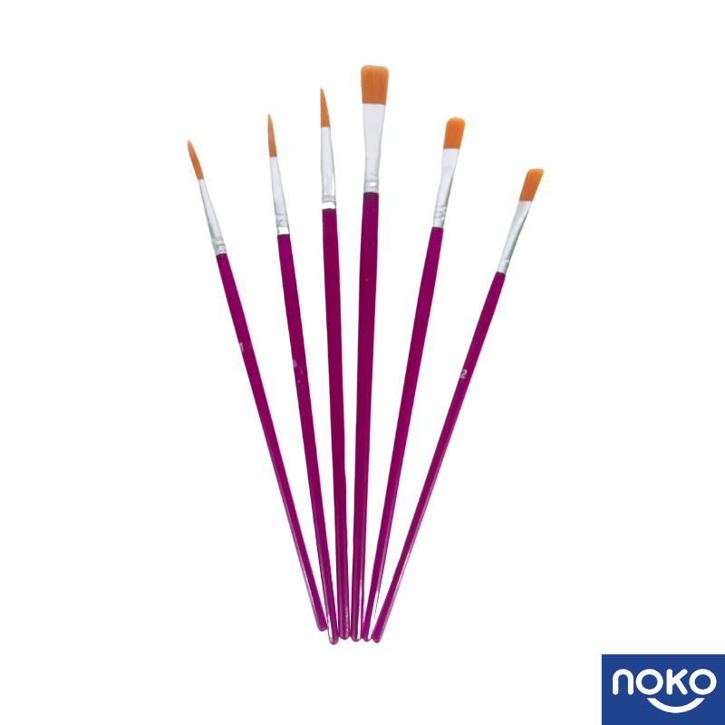 Nylon Brush Artist Brush Berus Lukis Painting Tools | Shopee Malaysia