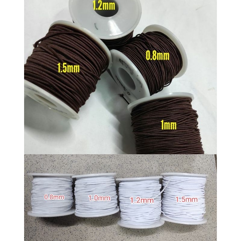 Elastic Rope For Bracelet (5+-m/1 roll) | Shopee Malaysia