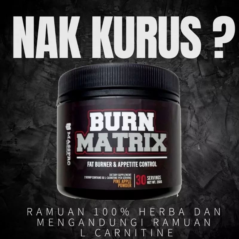 🔥All New 🔥 BURN MATRIX FAT BURNER Ultimate Mega Fat Burner | Shopee ...