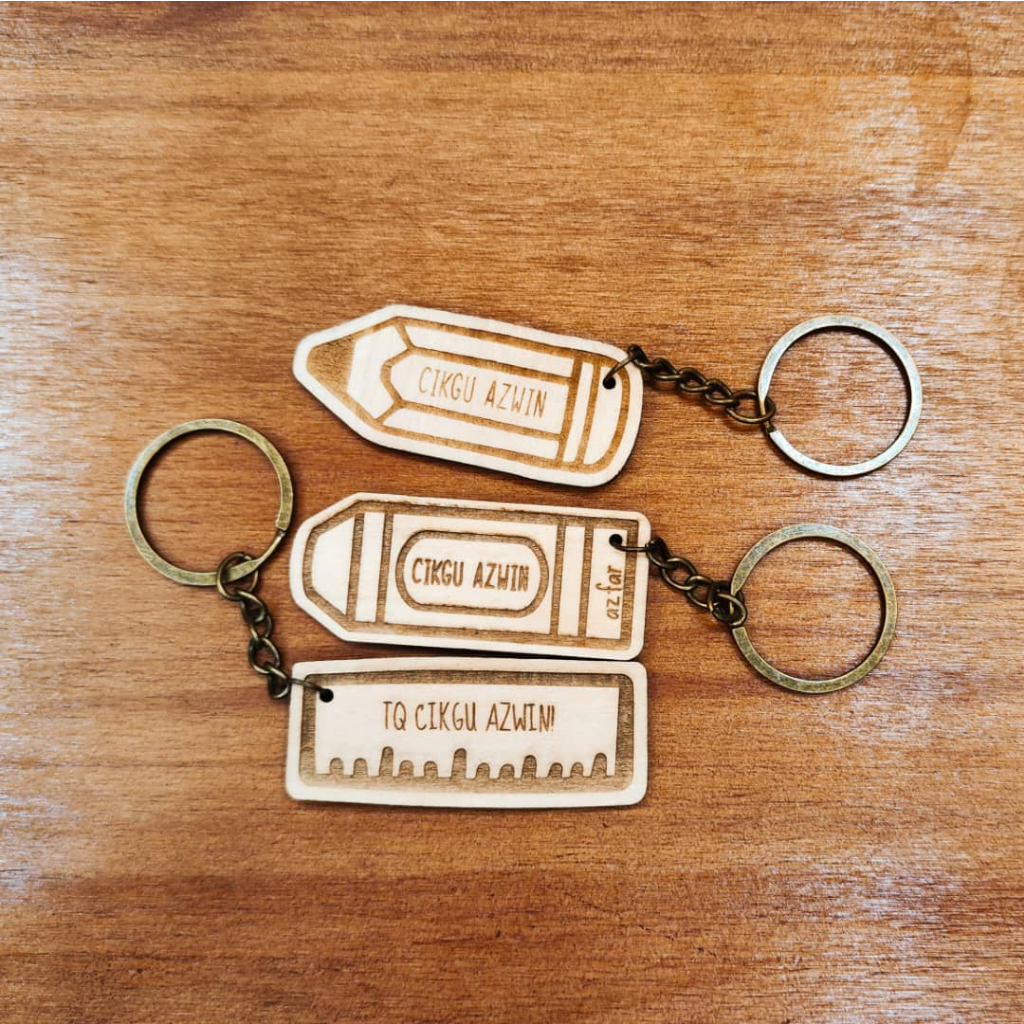 Keychain Hari Guru / Hadiah Hari Guru / Teacher's Day Gift / Teacher ...