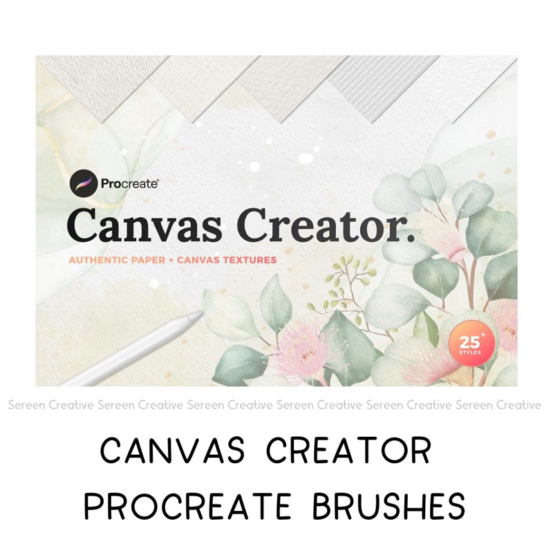 P350 Canvas Creator Procreate Paper (Linen paper, matte canvases ...