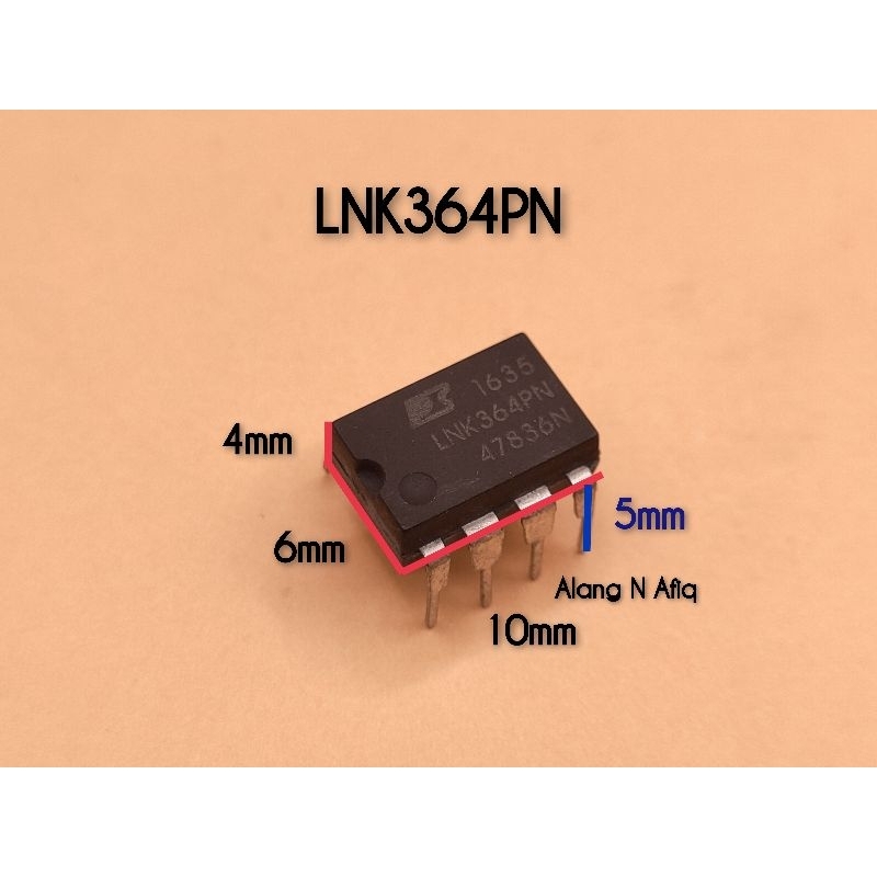 💥 Ready Stock 💥LNK364PN 7 PIN IC Power Supply. LNK 364 PN, LNK364 ...