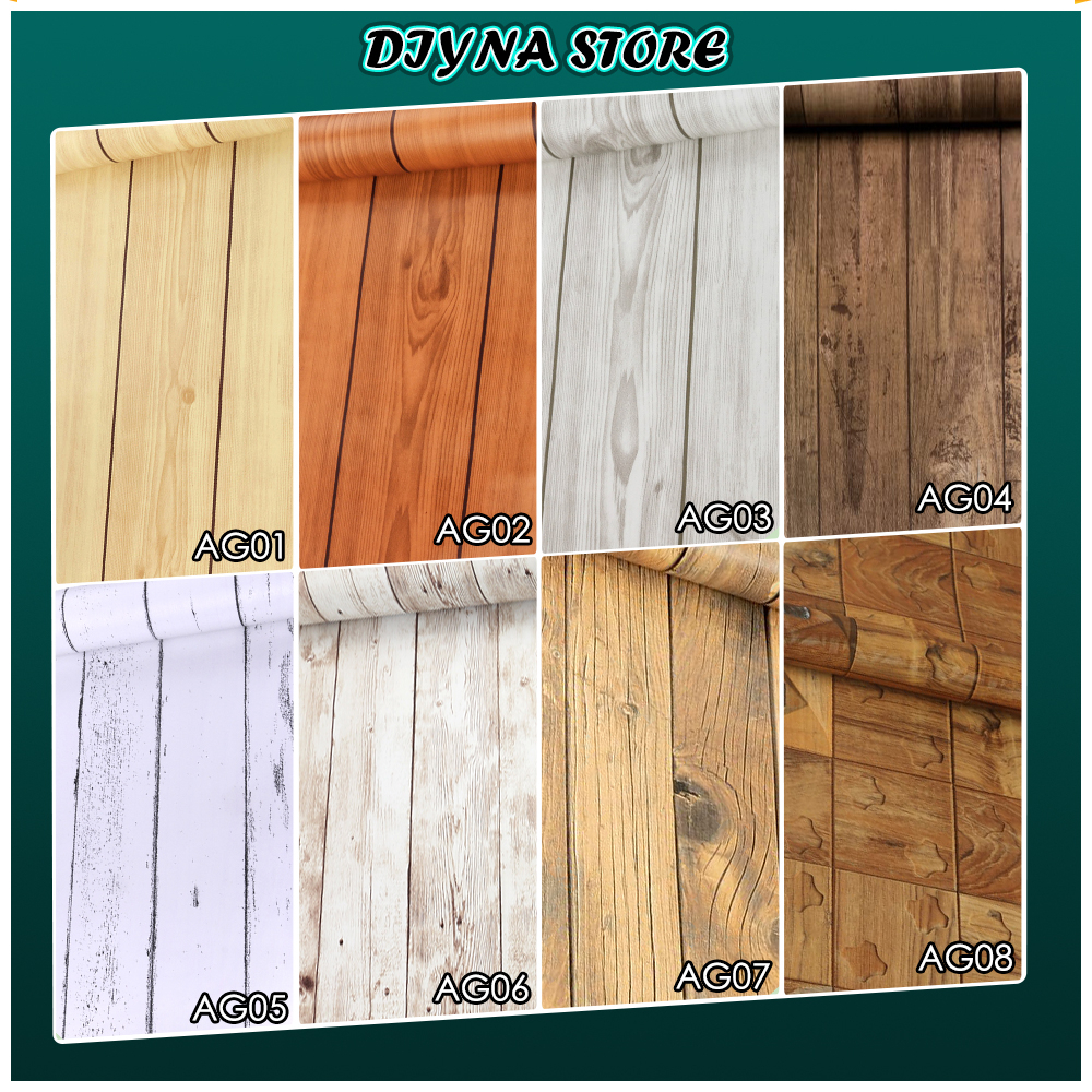 Wallpaper PVC 45cm x 10m Wallpaper Murah Kertas Dinding Bata Wall paper ...