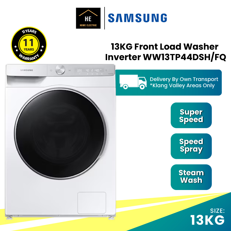 SAMSUNG 13KG Front Load Inverter Washing Machine Washer Mesin Basuh 洗衣机 ...