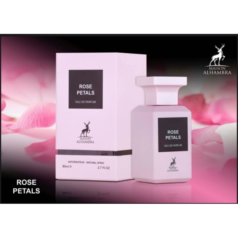 ROSE PETALS MAISON ALHAMBRA 80ML ( DUPE TF ROSE PRICK ) NIB | Shopee ...