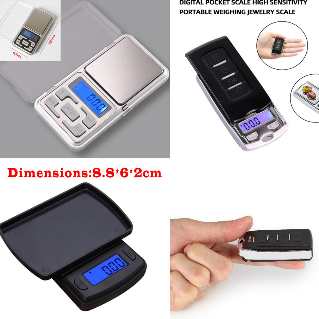 Mini Precision Scale 100g 0.01/0.1g Digital Pocket Scale for Gold ...