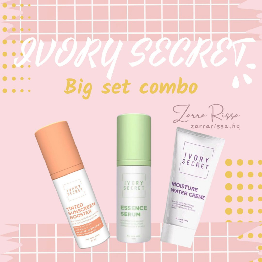 Ivory Secret - Skincare (SET OF 3 BIG SIZE) | Shopee Malaysia