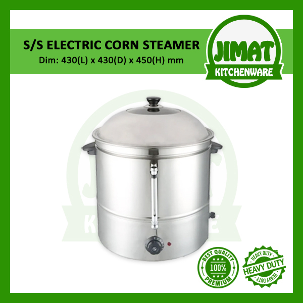 Stainless Steel Electric Corn Steamer / Pengukus Jagung | Shopee Malaysia
