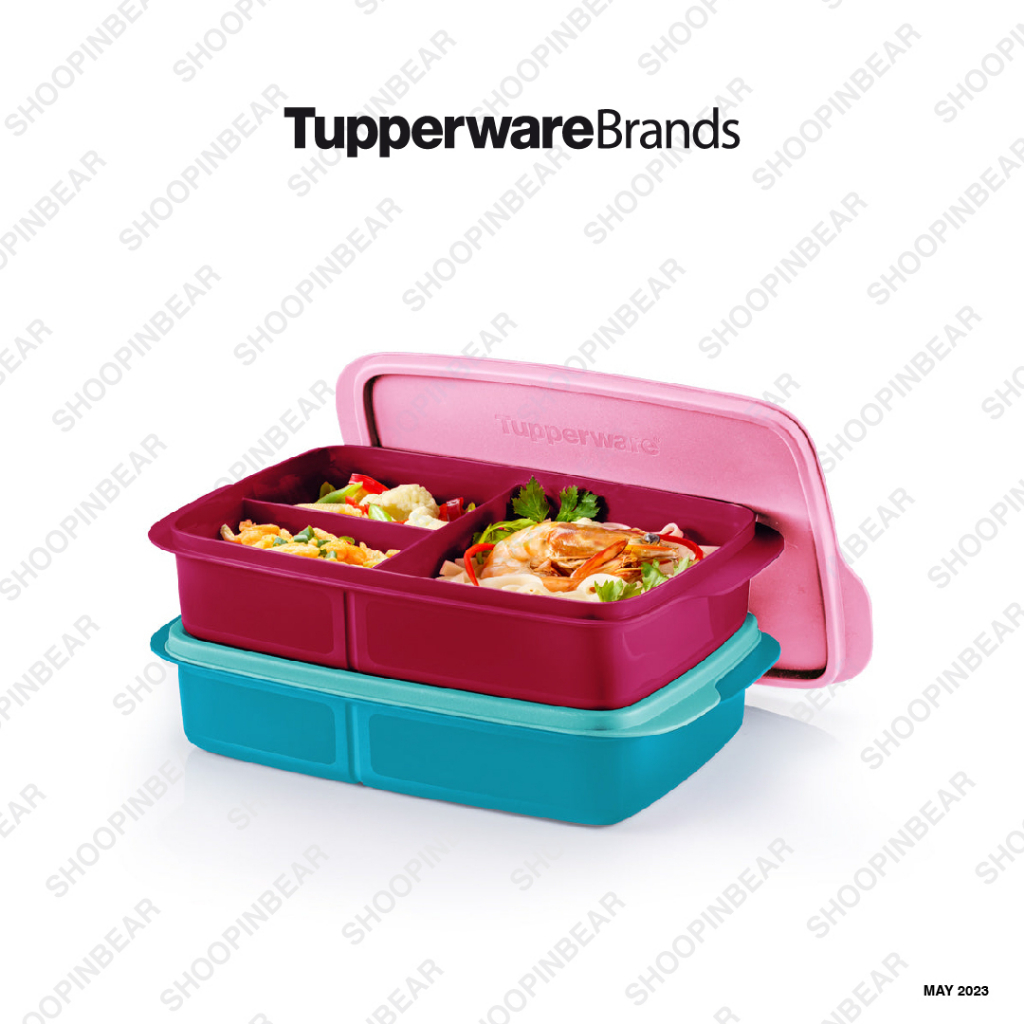 🔥TUPPAO BUDDY🔥Tupperware Jollitup 1.0L Set Bekas Makanan colourful [63 ...