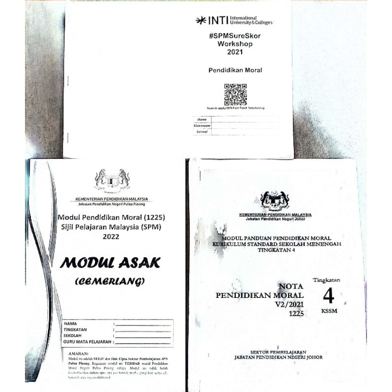 ️ BUY 3 in RM20 ️KSSM Tingkatan 4&5 Nota Dan Latihan/Modul Pendidikan ...