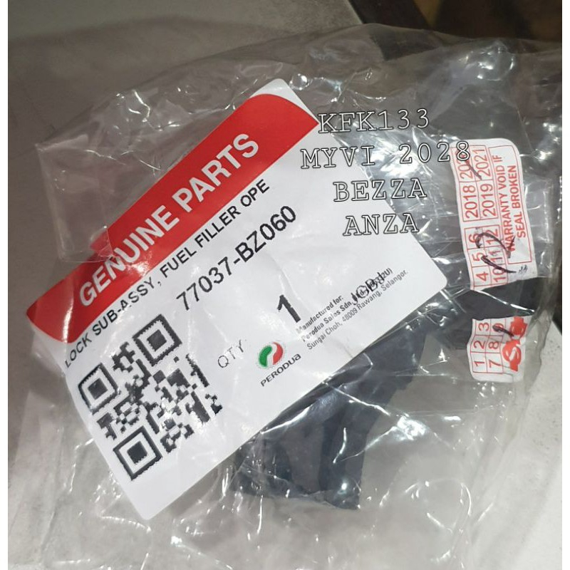 ORIGINAL FUEL LID HOOK LOCK BEZZA ALZA MYVI | Shopee Malaysia