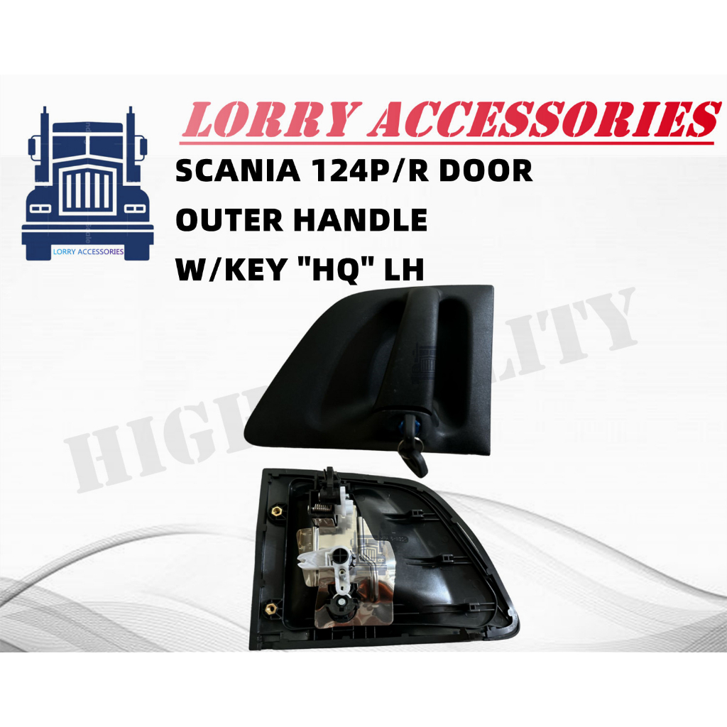 SCANIA 124P/R DOOR OUTER HANDLE W/KEY "HQ" (LH/RH) | Shopee Malaysia
