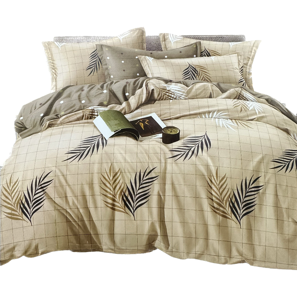 7in1 TOTO COMFORTER Queen & 2in1 Single Fitted Bedsheet Bed/ Cadar ...