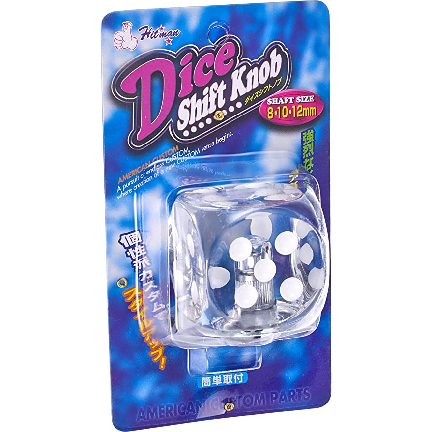 Hitman Dice / Knife Gear Knob Chrome Shift Gear JDM Original | Shopee Malaysia