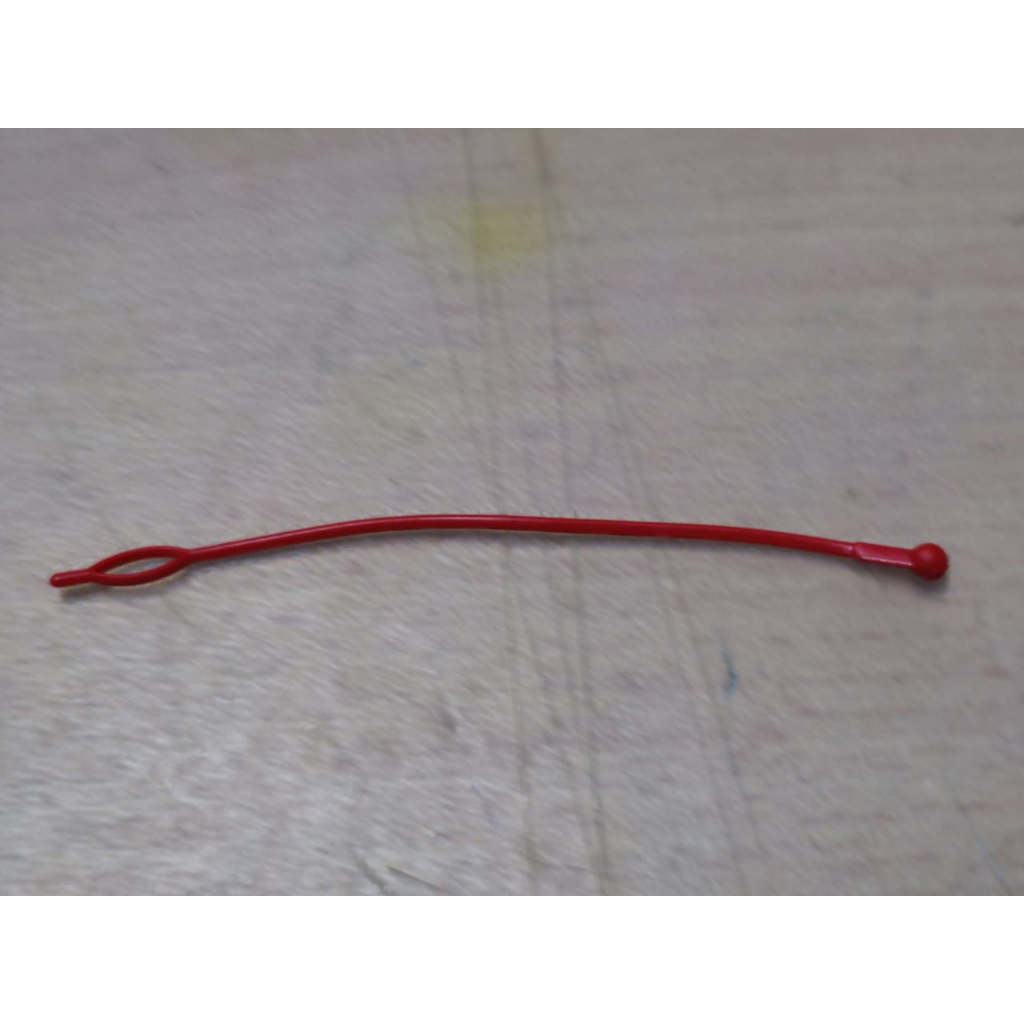 Red Rubber String / Chain for holding Safety Pin on Fire Extinguishers ...