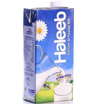 Haleeb Full Cream Milk, Premium All Purpose UHT Milk 1 Liter | Shopee ...