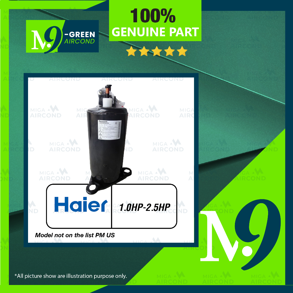 [ORIGINAL] HAIER AIRCOND COMPRESSOR 1-2.0HP AIRCOND | Shopee Malaysia