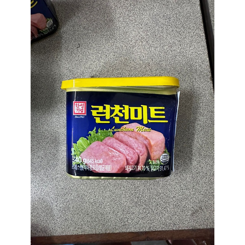 (DENTED) Lotte Dongwon Hansung Daesang Luncheon Meat 340G | Shopee Malaysia